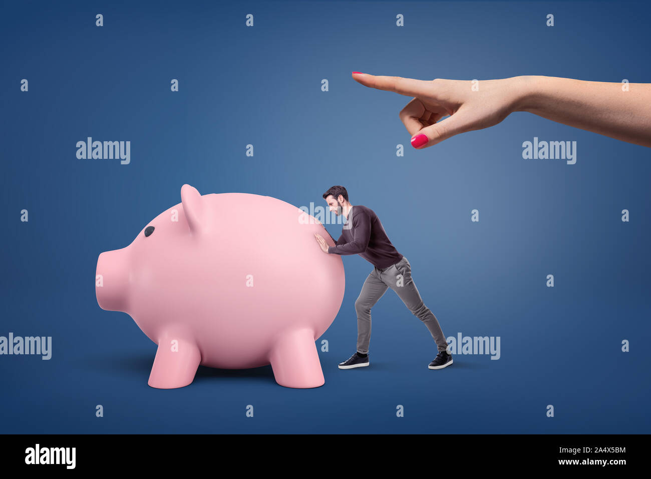 Giant hand pointing finger hi-res stock photography and images - Alamy