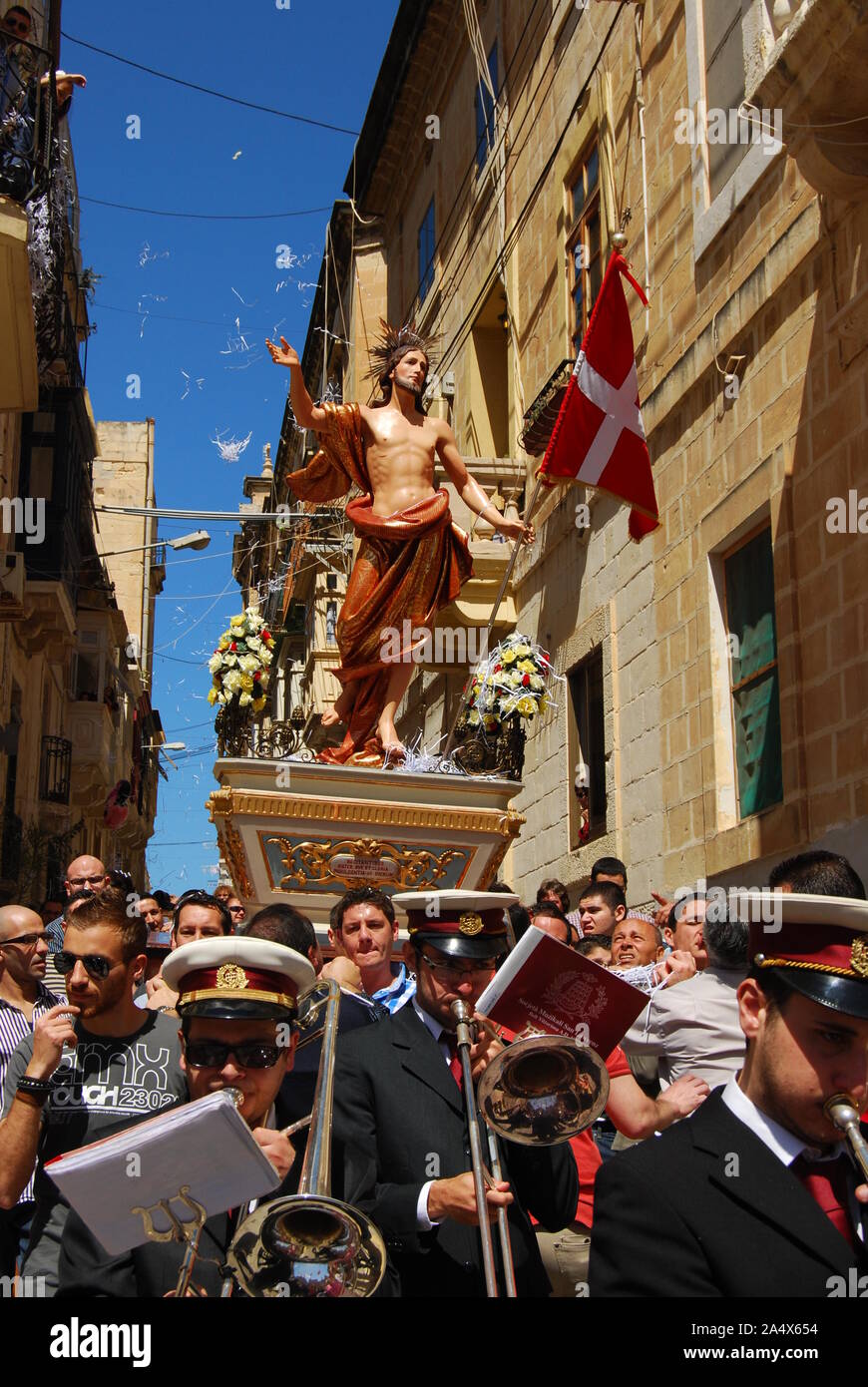 Easter ceremonies in Malta Stock Photo - Alamy