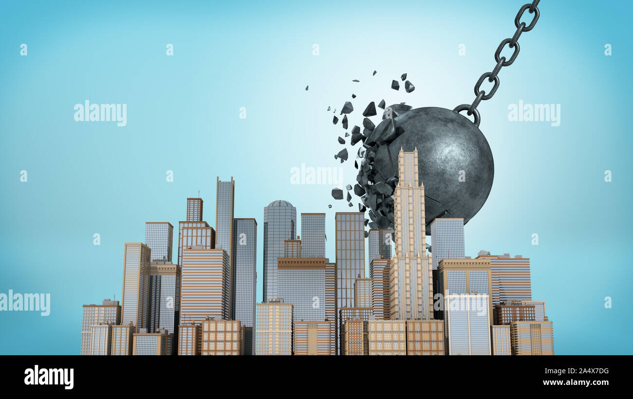 Wrecking ball wall hi-res stock photography and images - Alamy