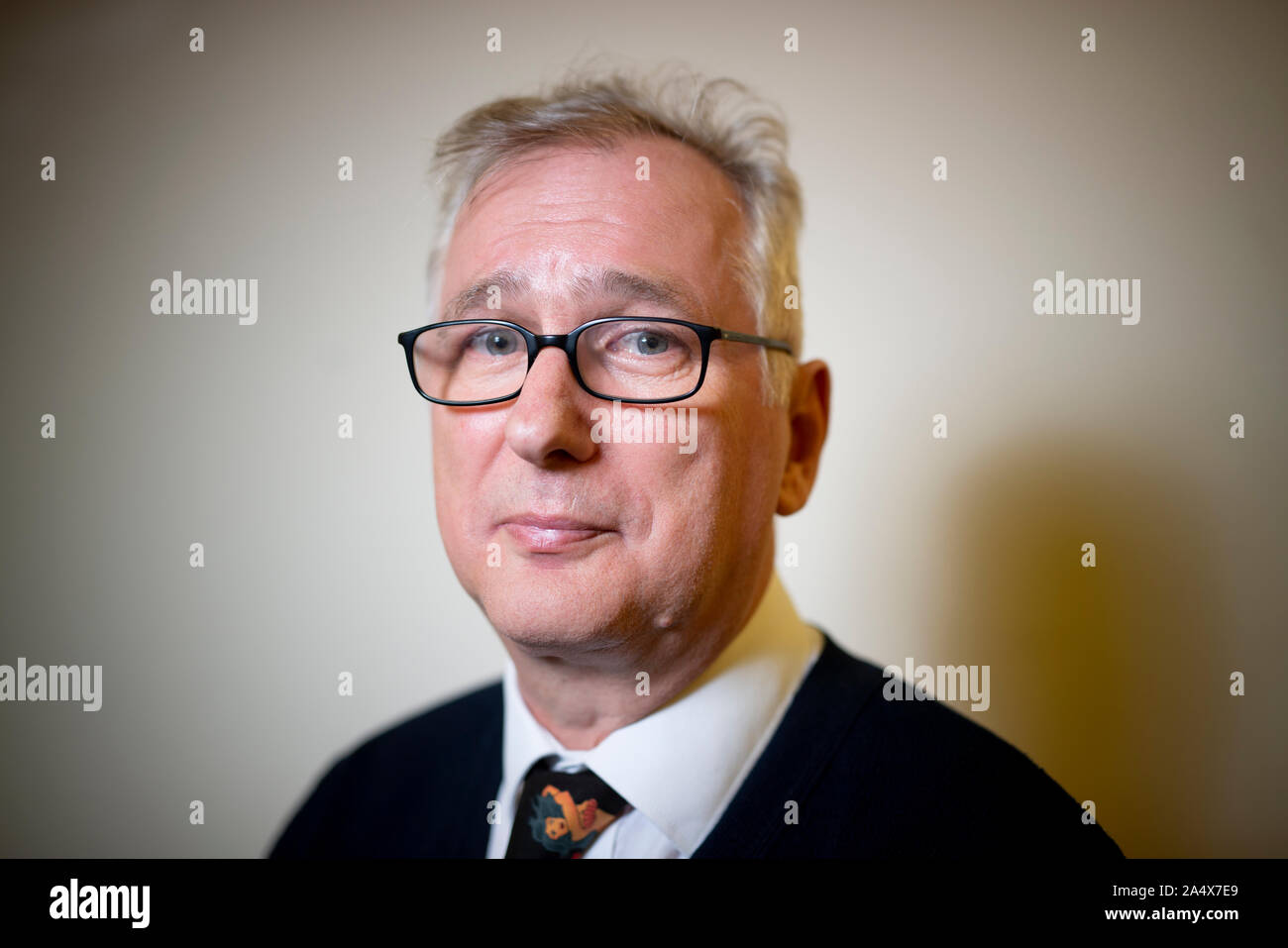 Manchester, UK. 16th Oct, 2019. Writer, poet, TV and film producer ...