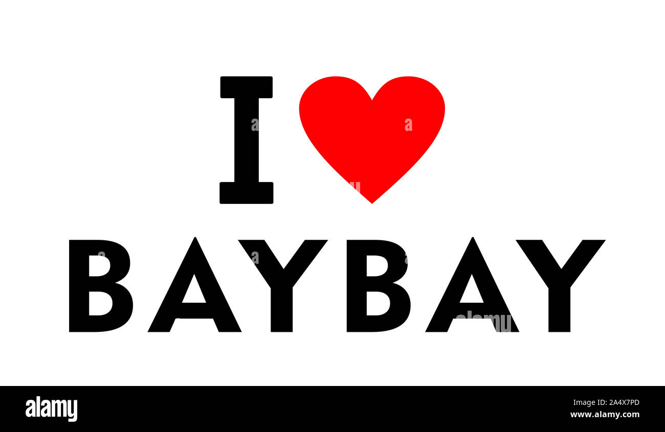 I love Baybay city Philippines country heart symbol Stock Photo - Alamy