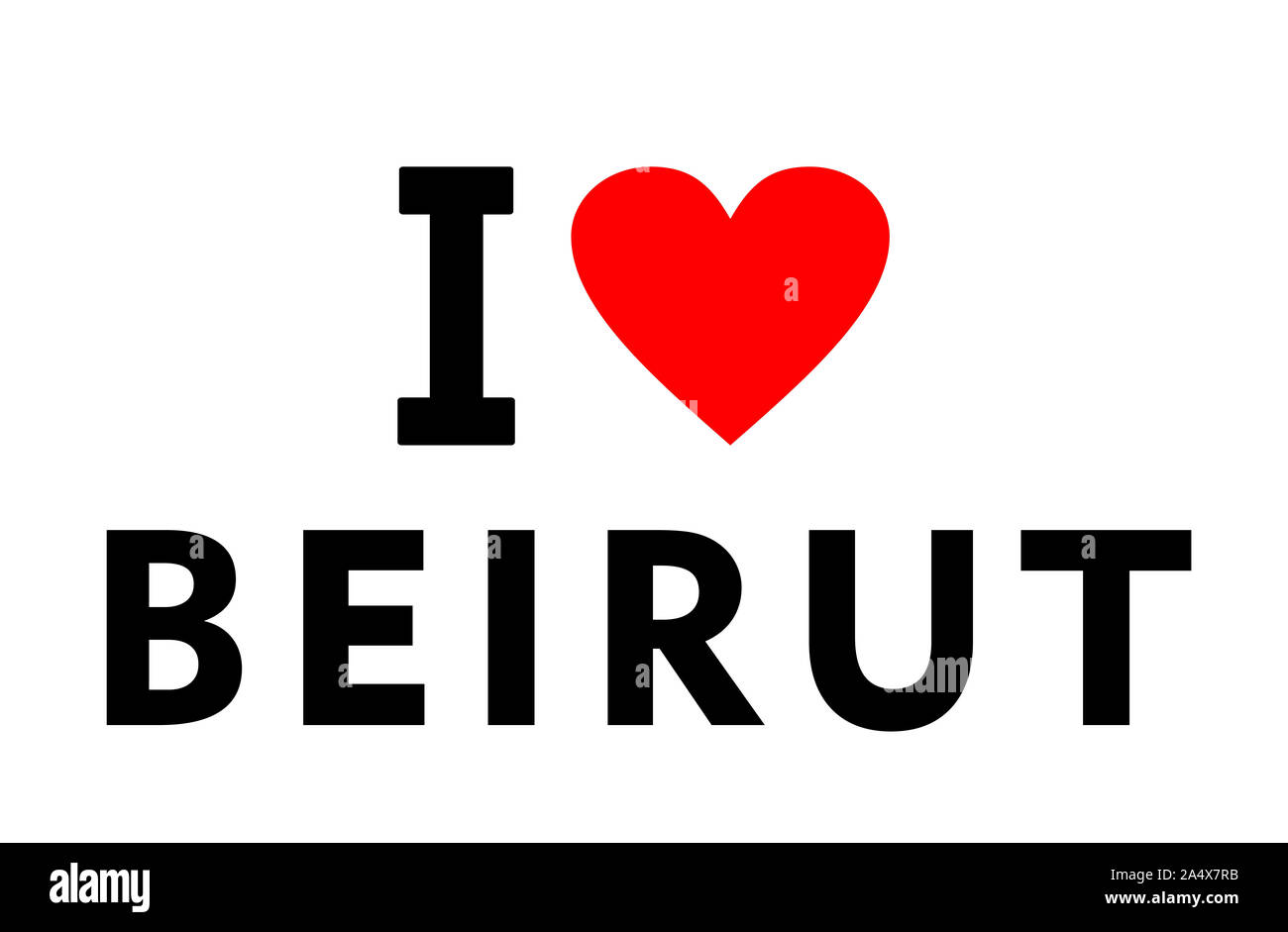 Love beirut Cut Out Stock Images & Pictures - Alamy