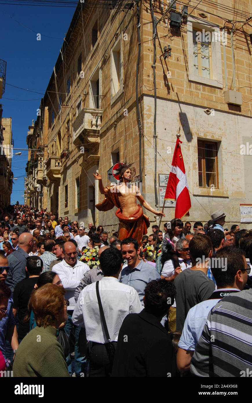 Easter ceremonies in Malta Stock Photo - Alamy