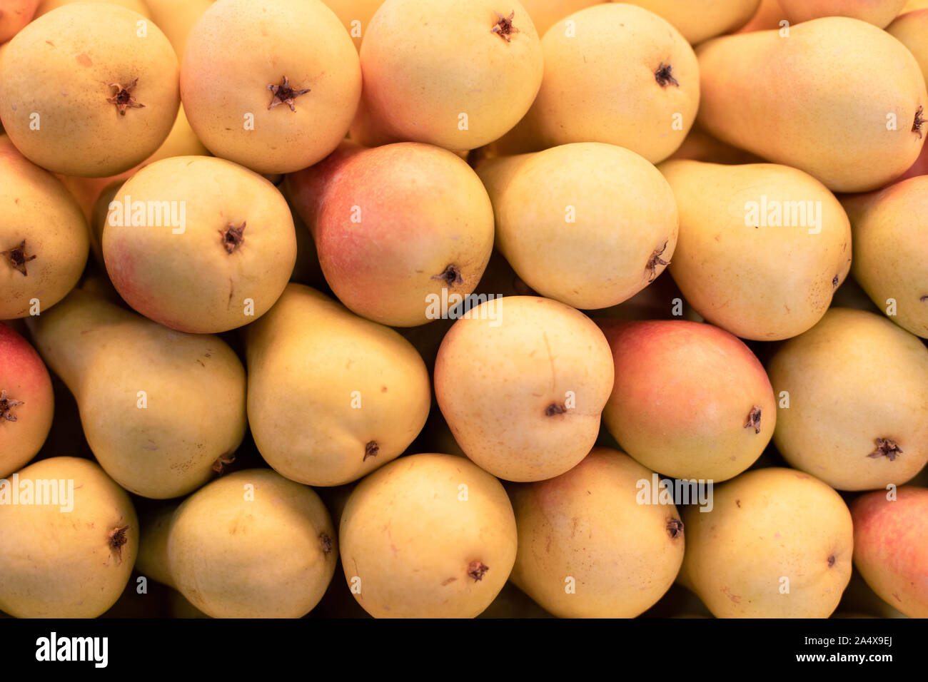 Fresh Mediterranean fruits and vegetables in a market place in Málaga ...