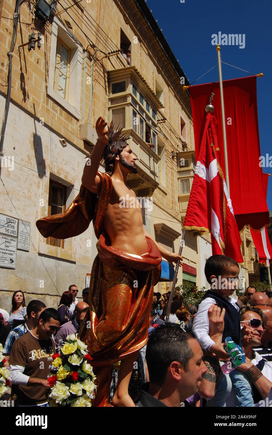 Easter ceremonies in Malta Stock Photo - Alamy