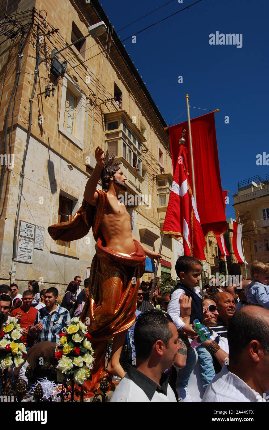 Easter ceremonies in Malta Stock Photo - Alamy