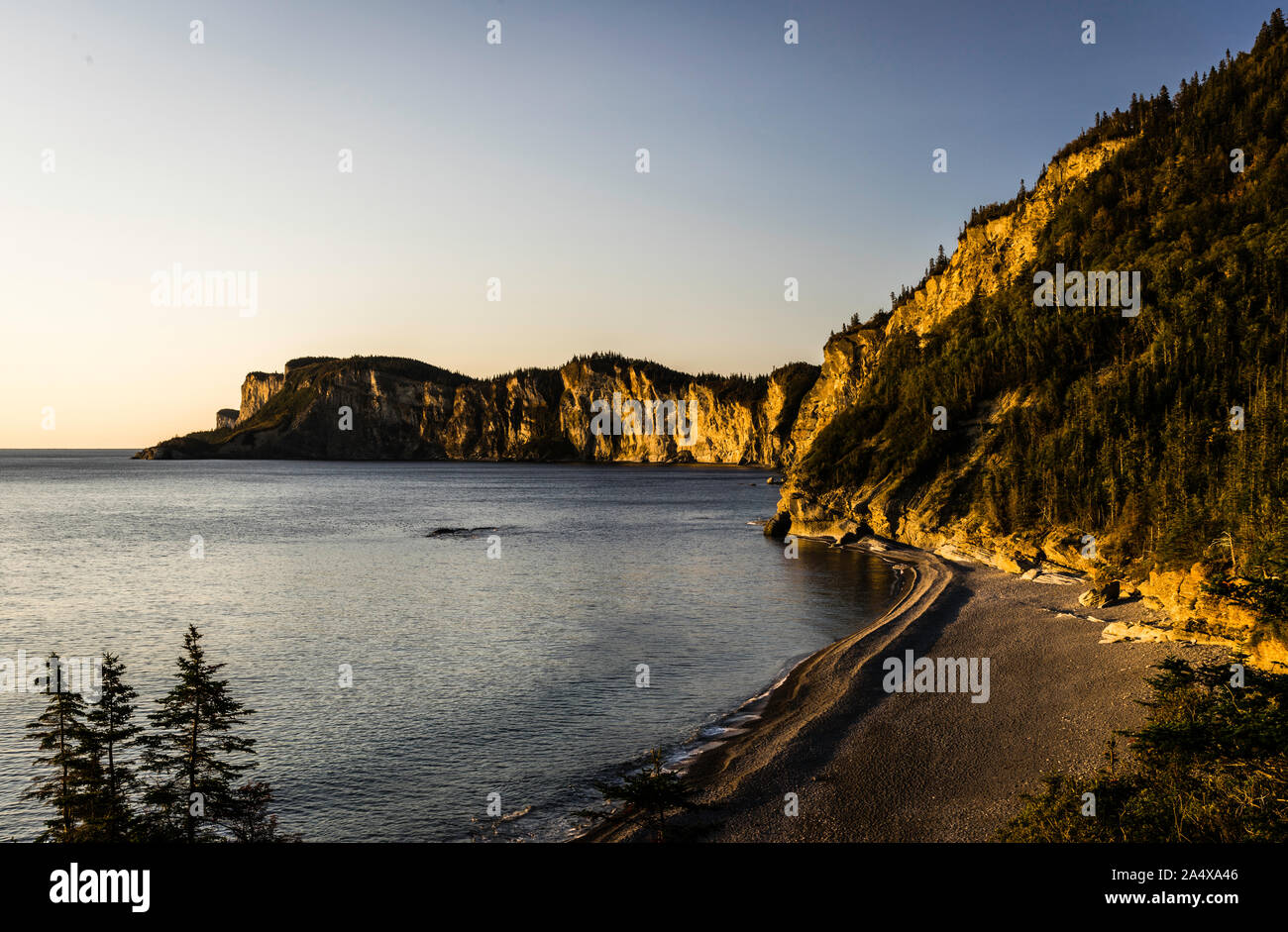 Forillon National Park Cap-Bon-Ami, Quebec, CA Stock Photo - Alamy