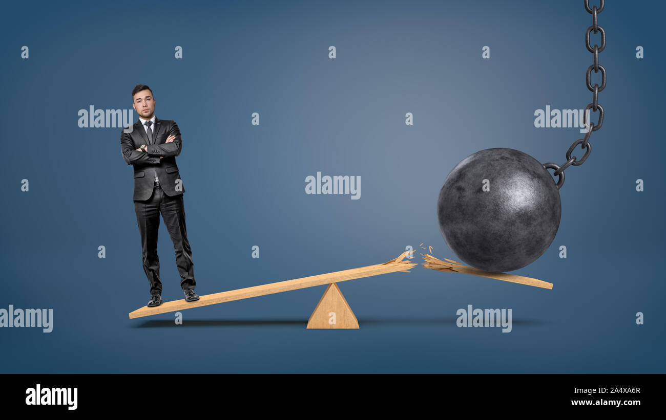 Imbalance seesaw hi-res stock photography and images - Alamy