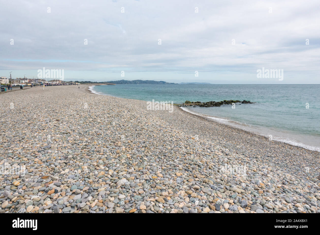 Beach at Bray in Ireland Stock Photo - Alamy