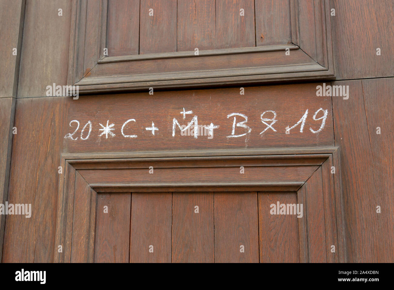 'Chalking the doors', a blessing marked on Christian doors linked with ...