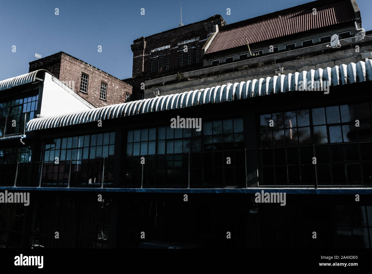 The Old Castle Brewery built in 1901 in the Cape Town city suburb of ...