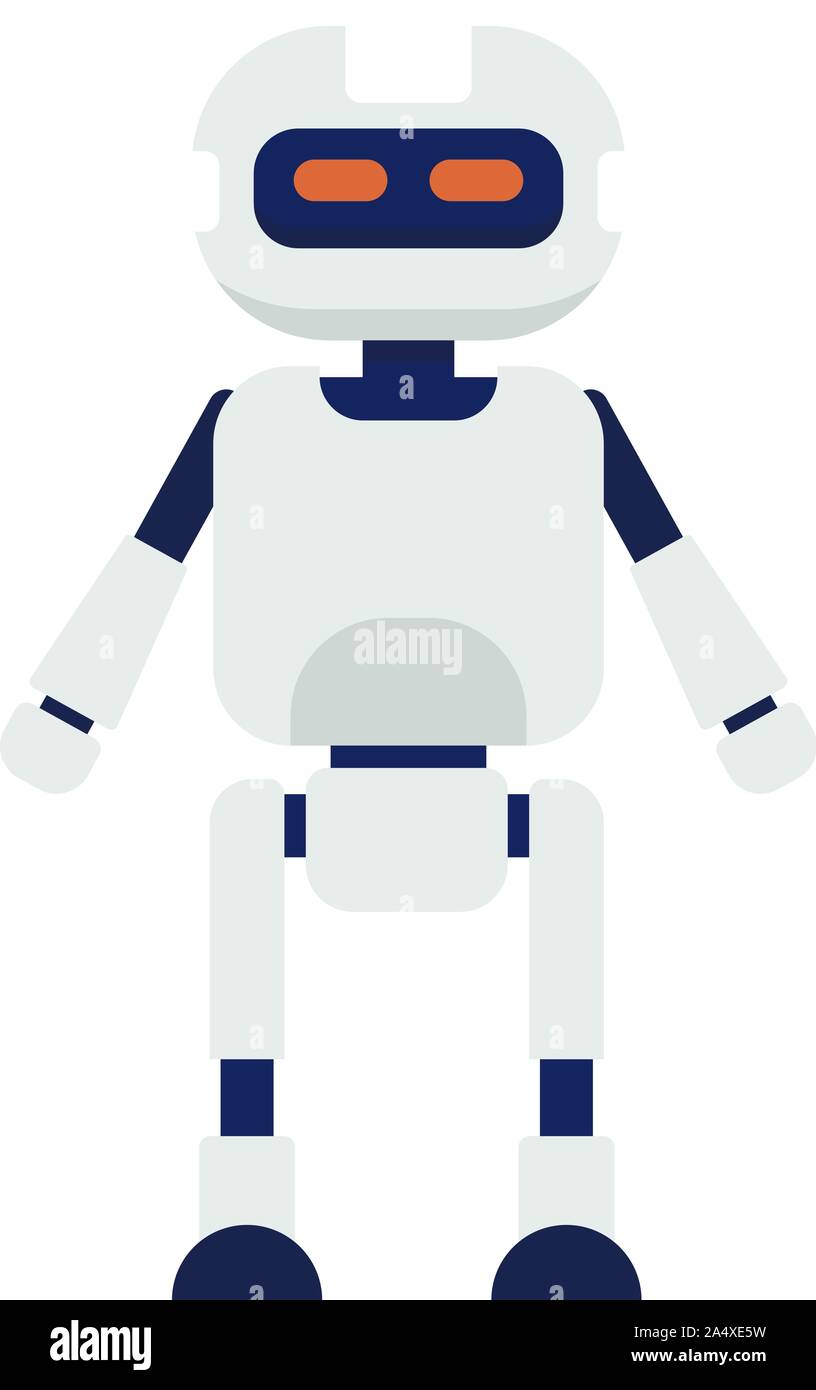 Humanoid icon. Flat illustration of humanoid vector icon for web design ...