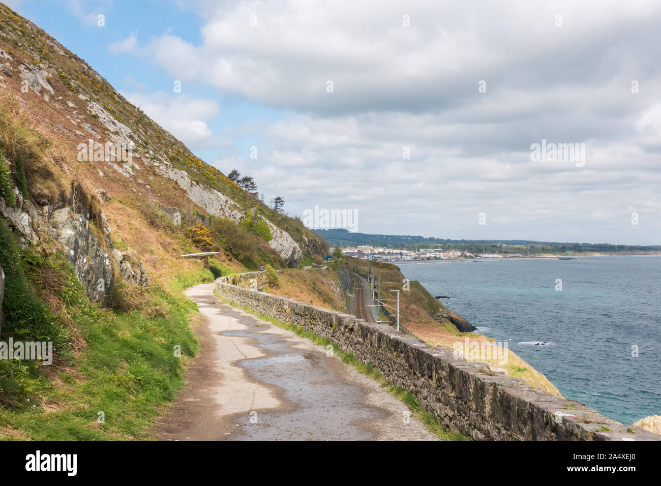 Bray-Greystones Cliff walk Stock Photo - Alamy