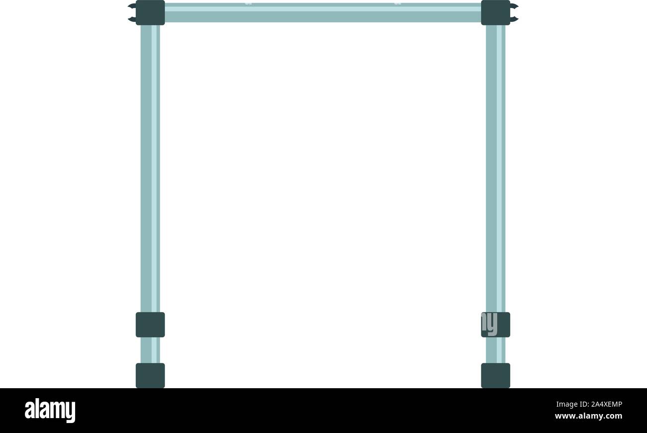 Horizontal bar icon. Flat illustration of horizontal bar vector icon ...