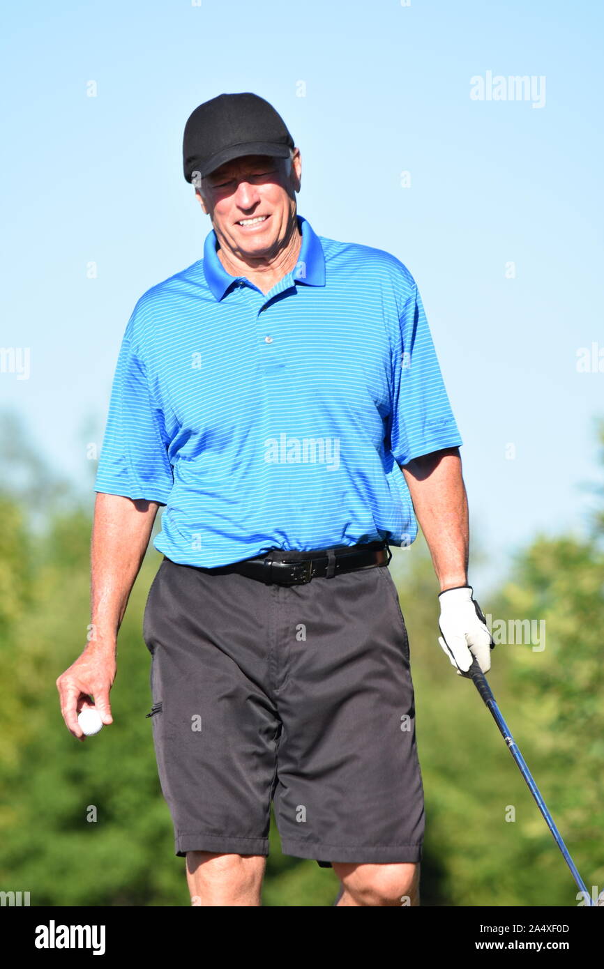 Old men golf hi-res stock photography and images - Alamy