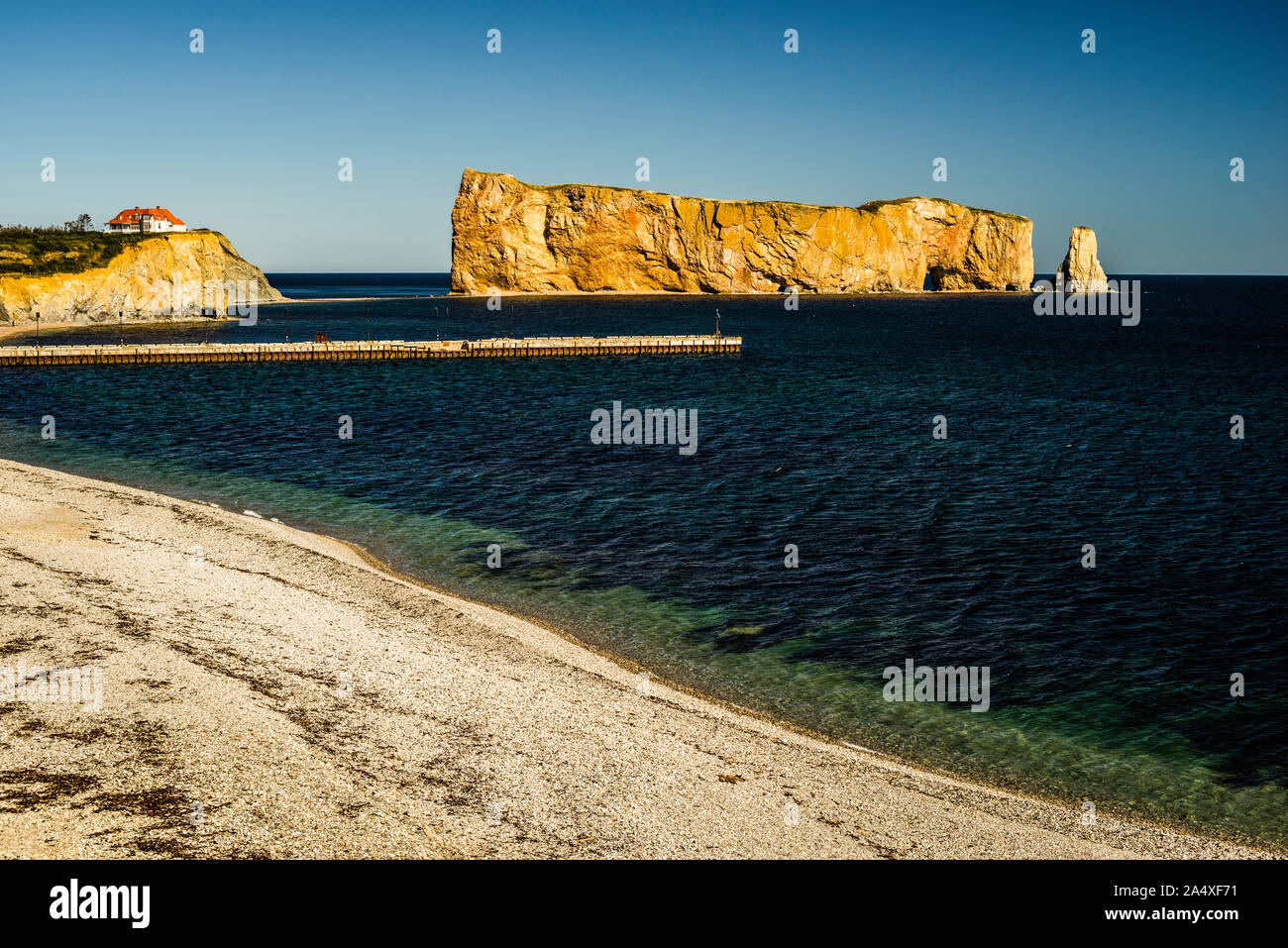 Ile bonaventure et du rocher perce national park hi-res stock ...