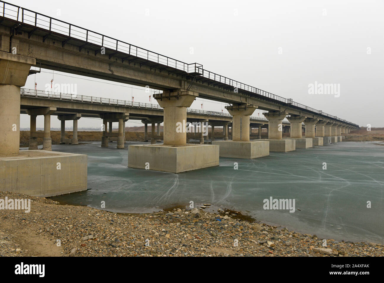 Manchuria bridge hi-res stock photography and images - Alamy