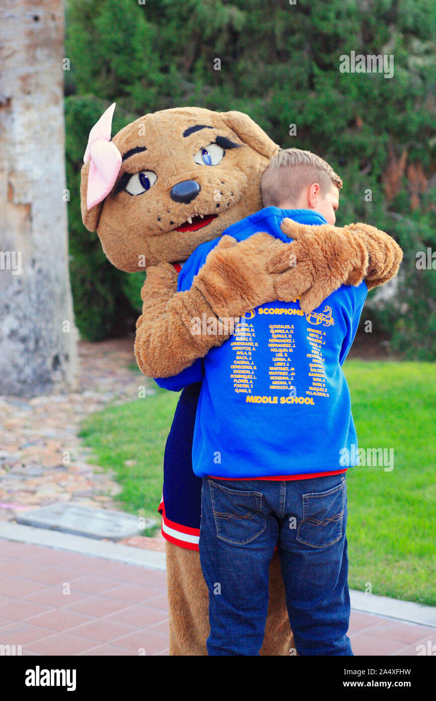 Mascot cheerleader hi-res stock photography and images - Alamy