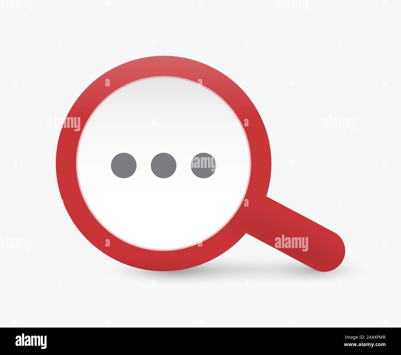 Search icon, SEO of big data symbol, web navigation sign, line style ...