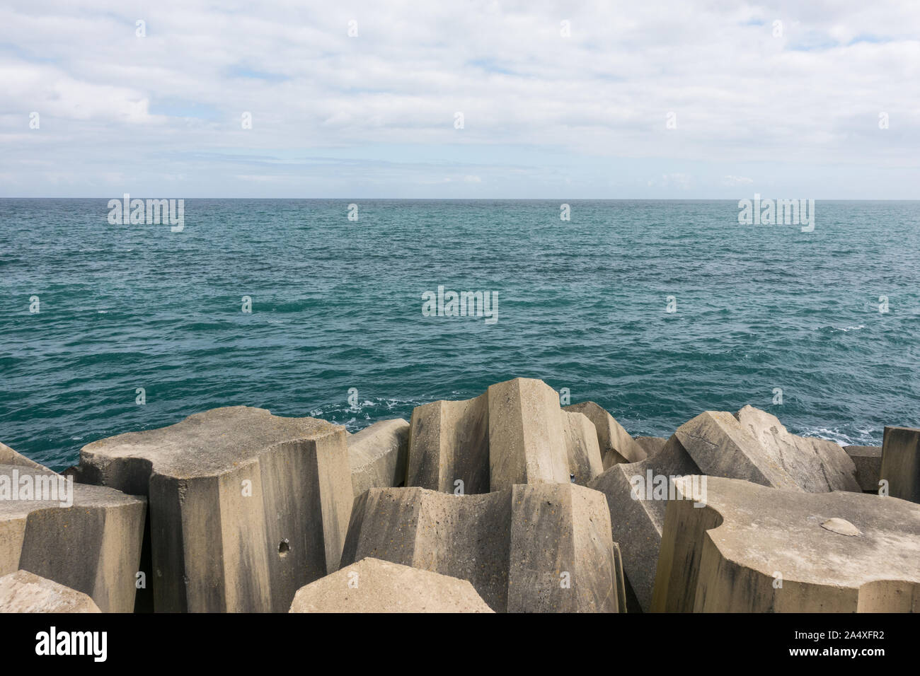 Breakwater structure engenering marine Stock Photo - Alamy