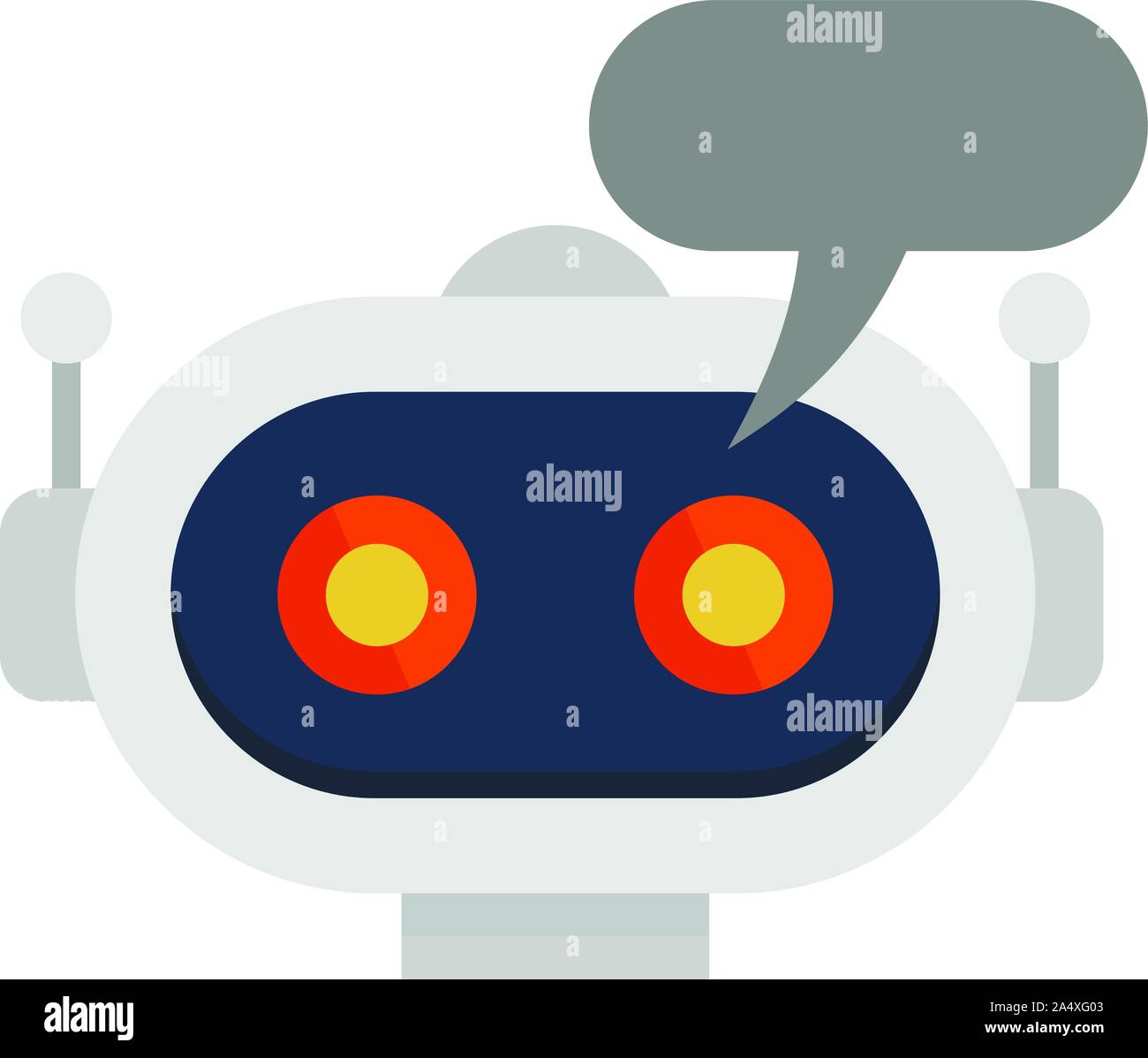 Bot circle logo hi-res stock photography and images - Alamy