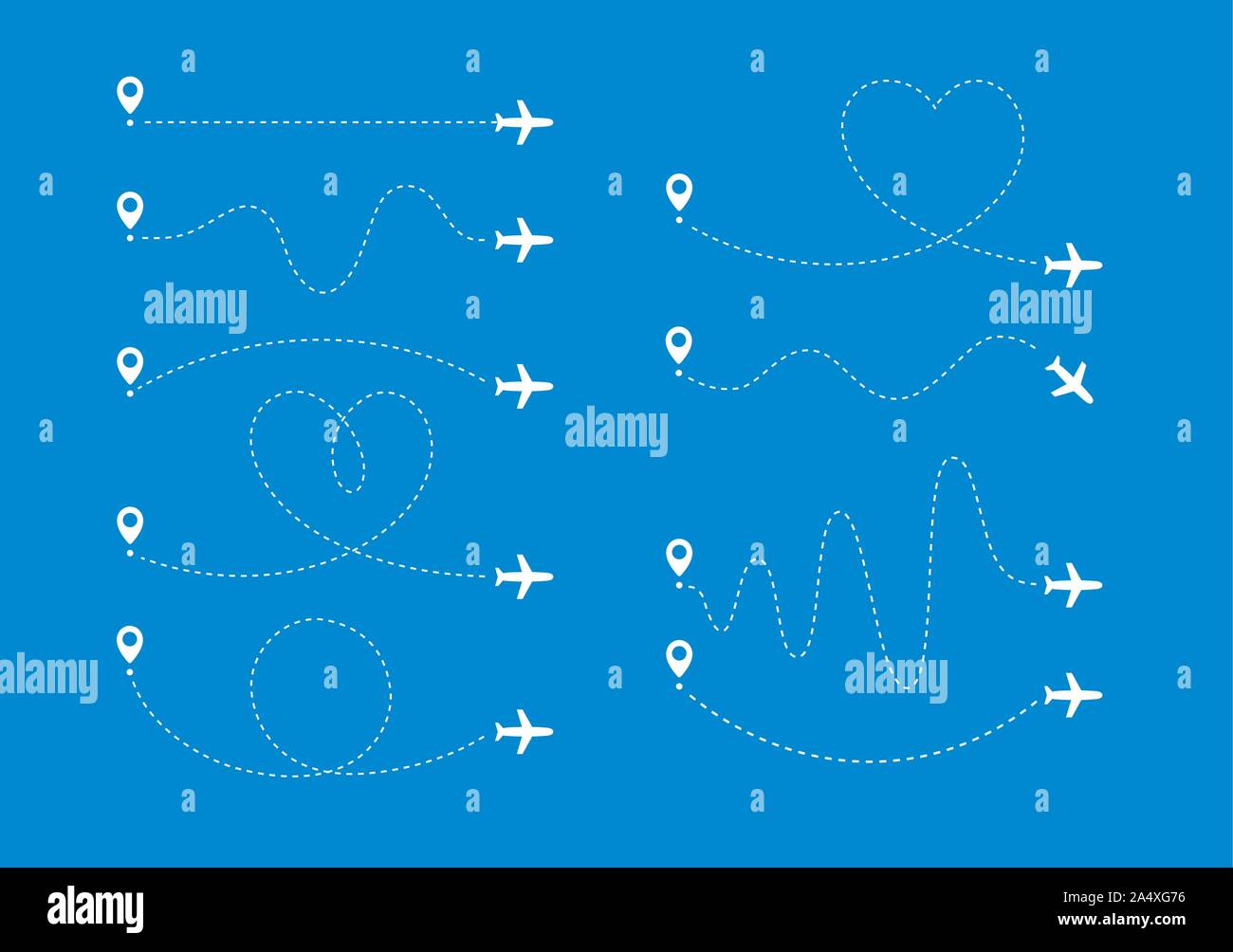 Specific airplane Stock Vector Images - Alamy