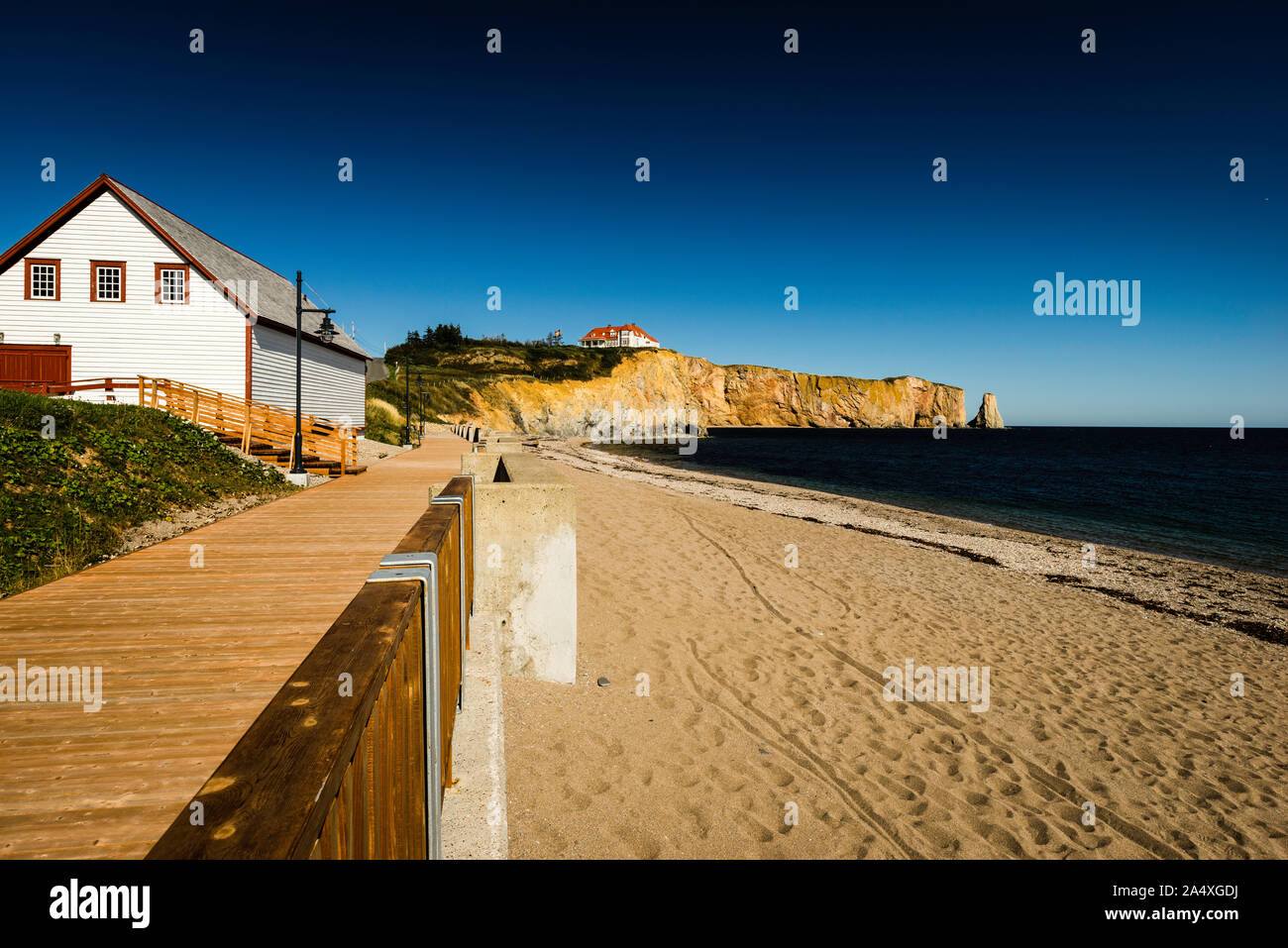 Ile bonaventure et du rocher perce national park hi-res stock ...