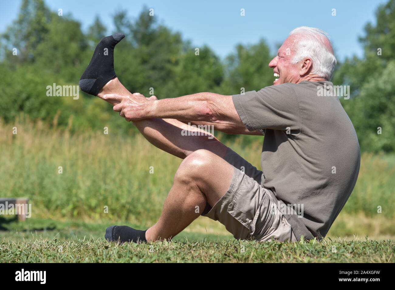 Military senior male veteran hi-res stock photography and images - Alamy