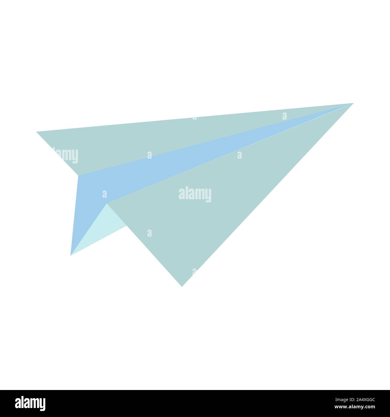 World planet paper map airplane Cut Out Stock Images & Pictures - Alamy