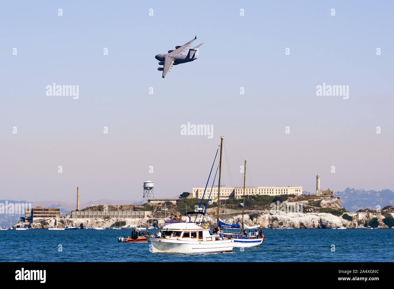Oct 12, 2019 San Francisco / CA / USA - Boeing C-17 Globemaster III ...