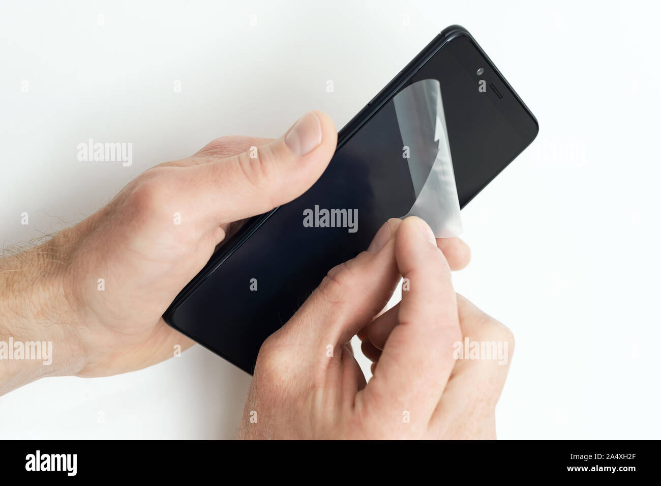 Hands screen from smart phone hi-res stock photography and images - Alamy