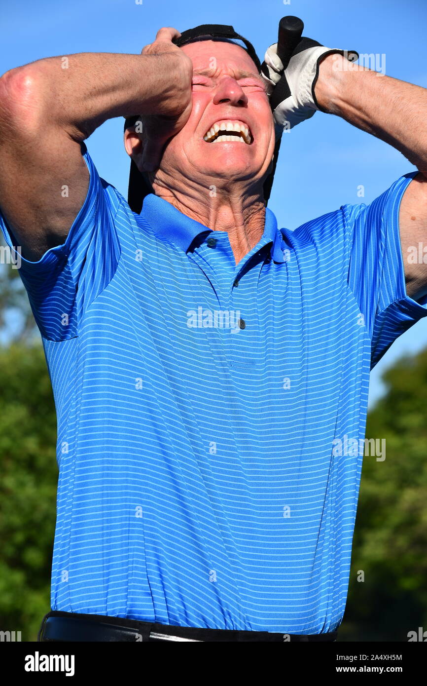 Impatient golfer hi-res stock photography and images - Alamy