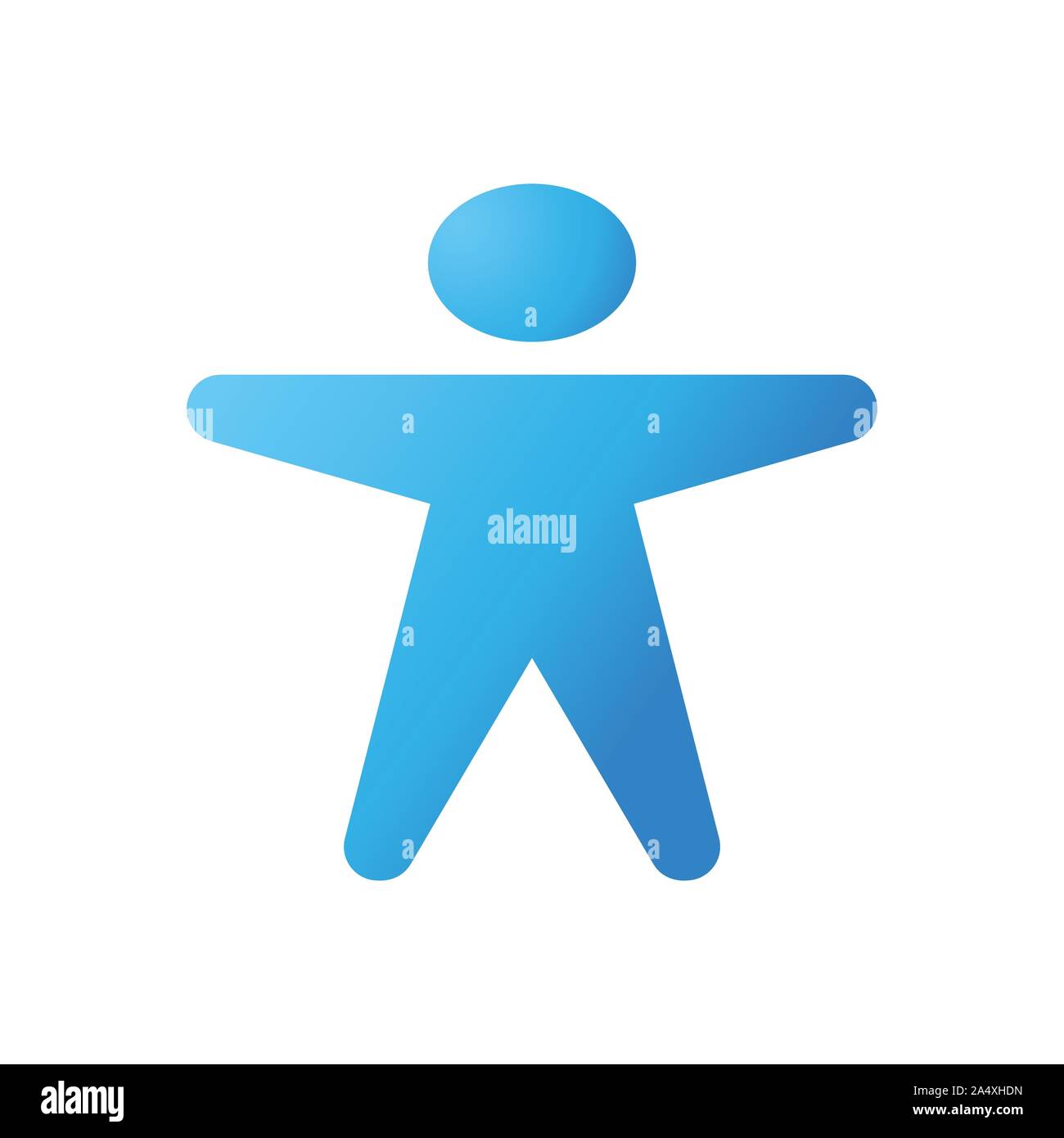 Figure open arms Stock Vector Images - Alamy
