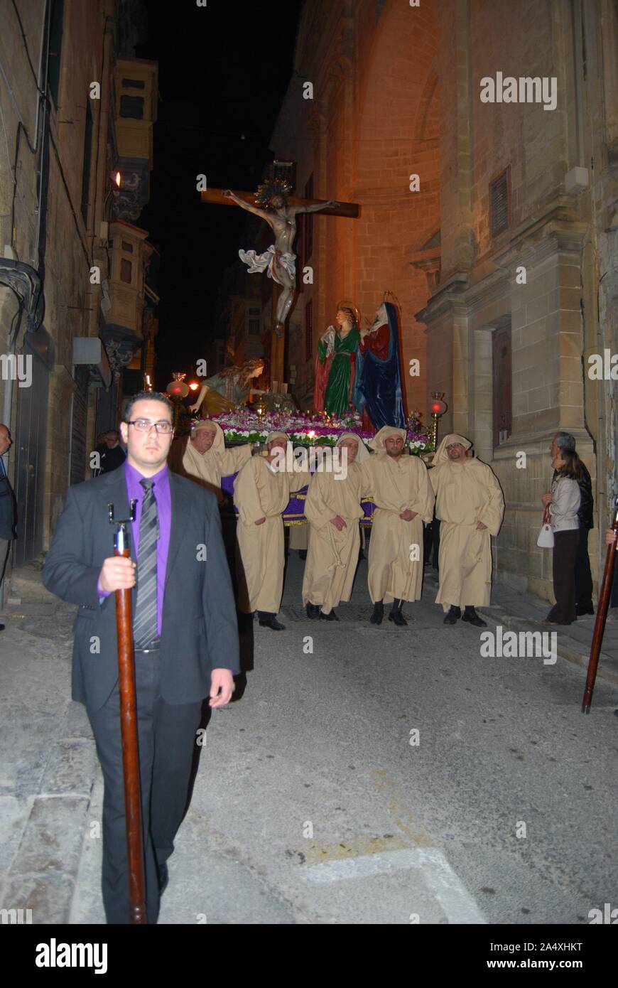 Easter ceremonies in Malta Stock Photo - Alamy