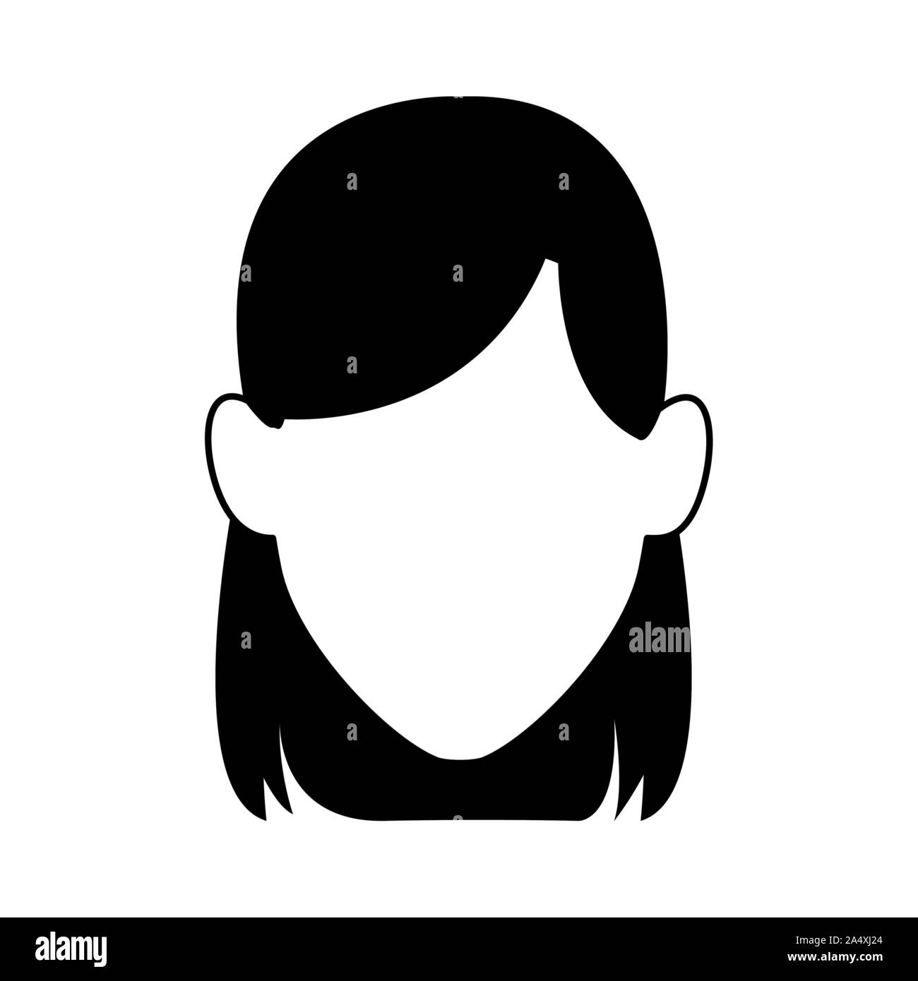 Real women portrait Stock Vector Images - Alamy