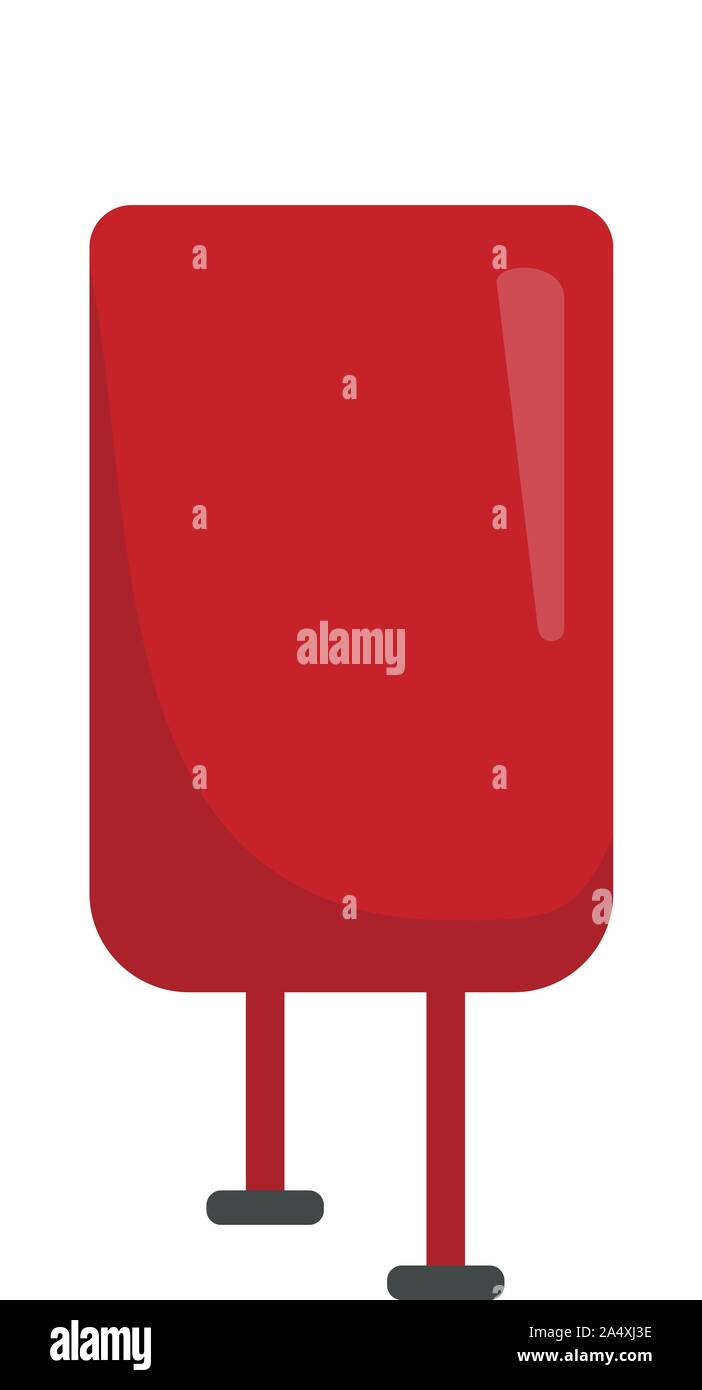 Blood pack icon. Flat illustration of blood pack vector icon for web ...