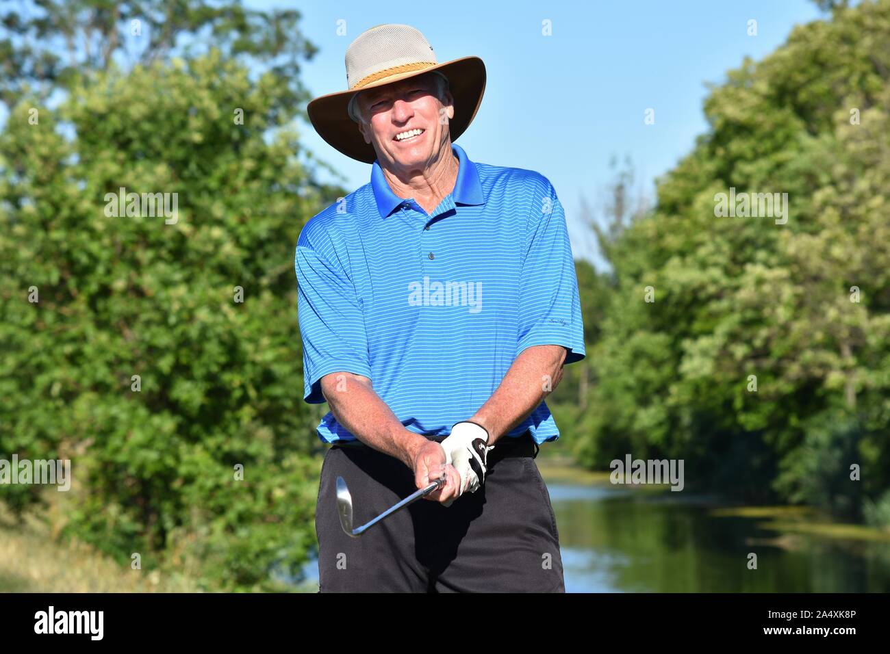 Golfing pro hi-res stock photography and images - Alamy