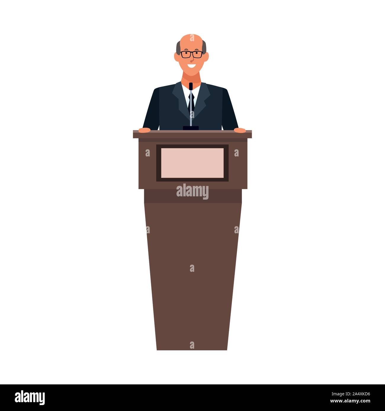 cartoon business old man icon Stock Vector Image & Art - Alamy