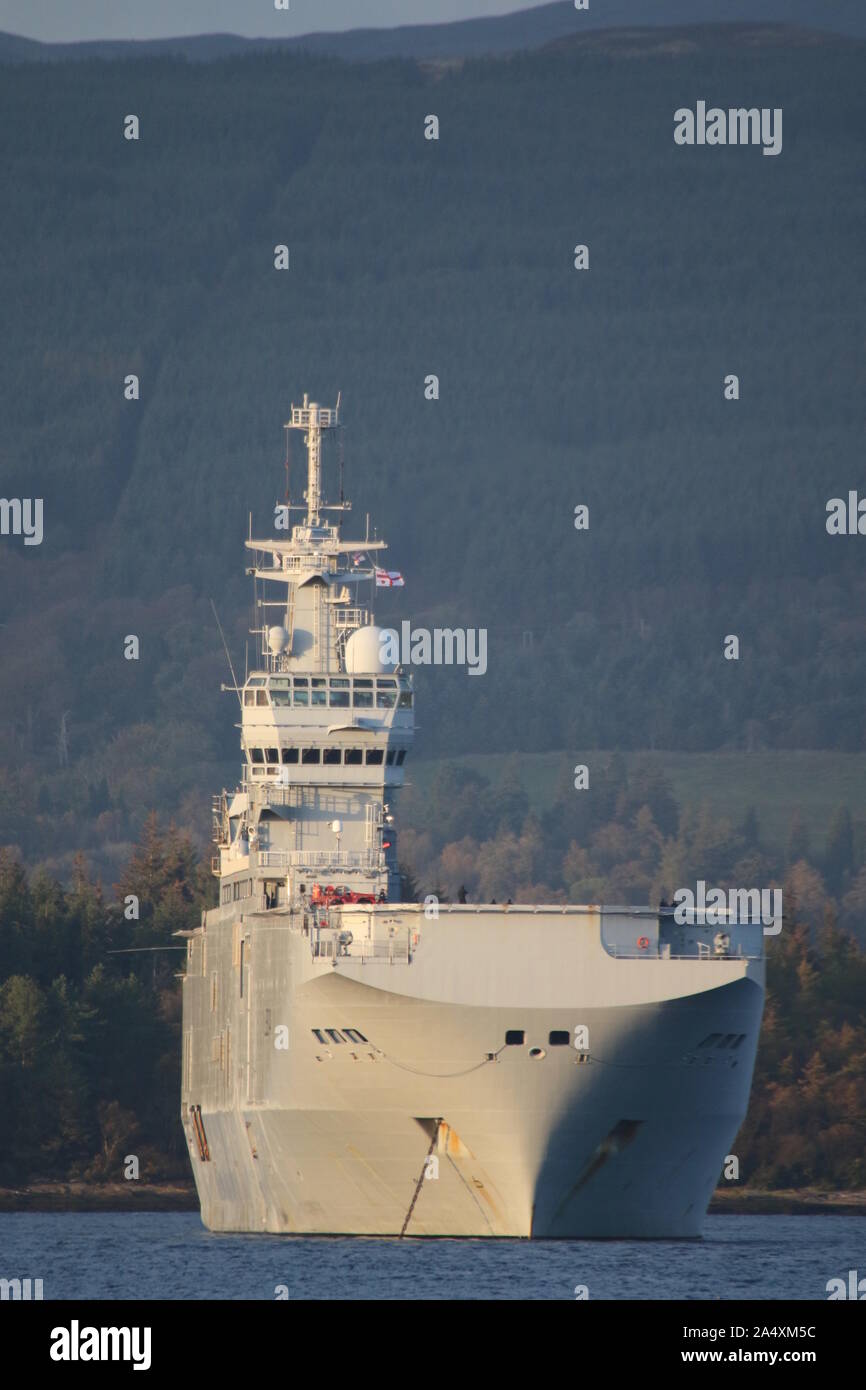 Mistral class aircraft carrier hi-res stock photography and images - Alamy