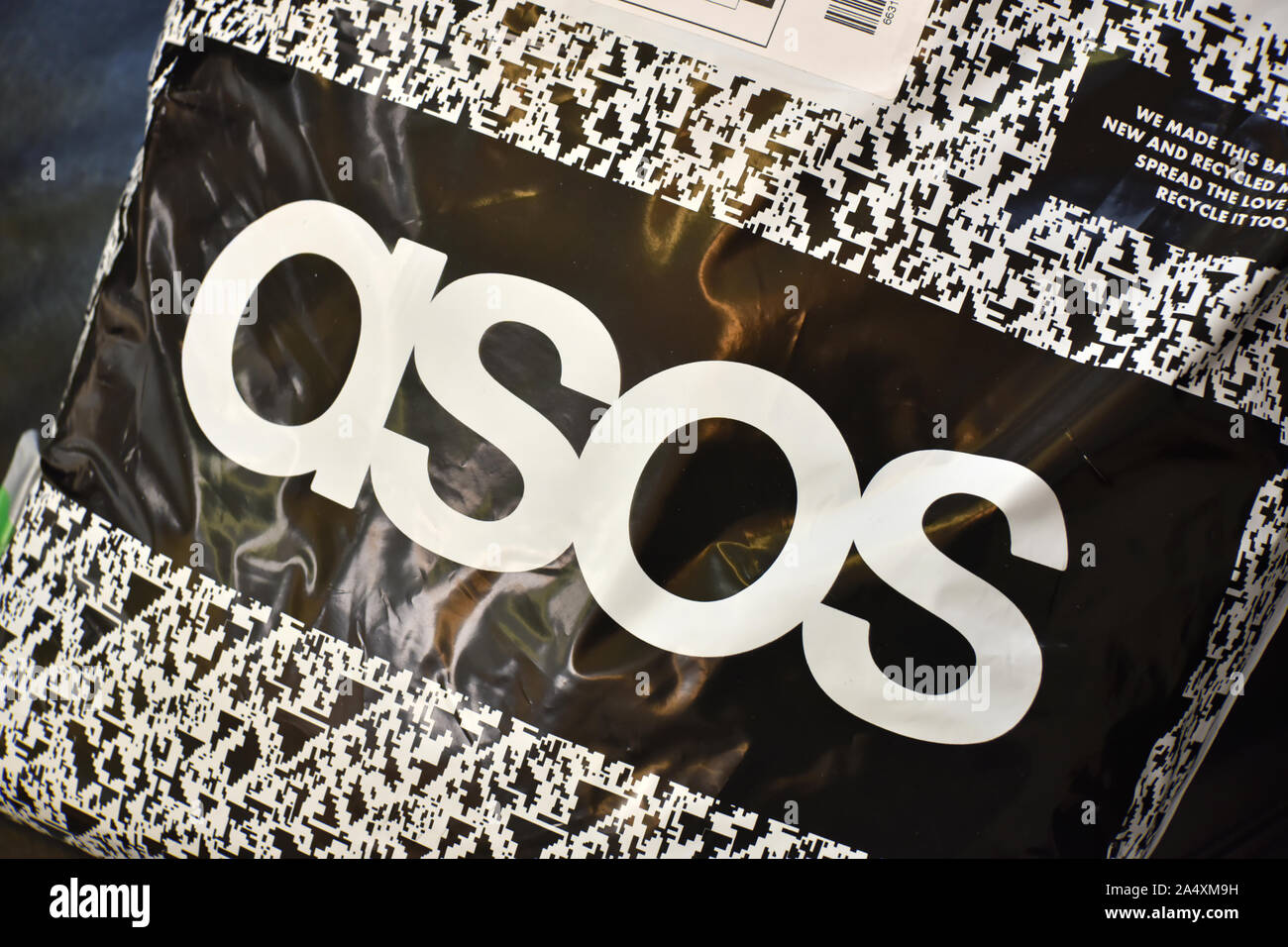 Asos clothing package hi-res stock photography and images - Alamy