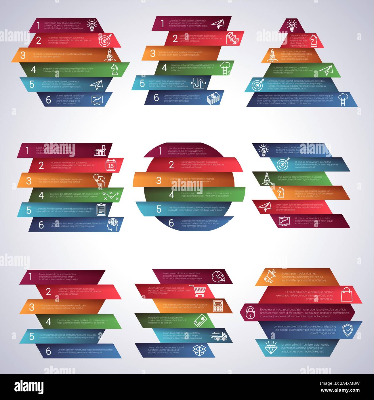 Vector infographics template Stock Vector Image & Art - Alamy