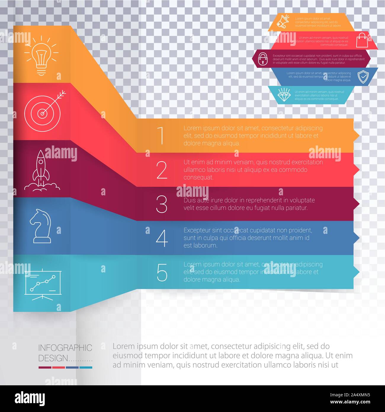 Infographics template hi-res stock photography and images - Alamy