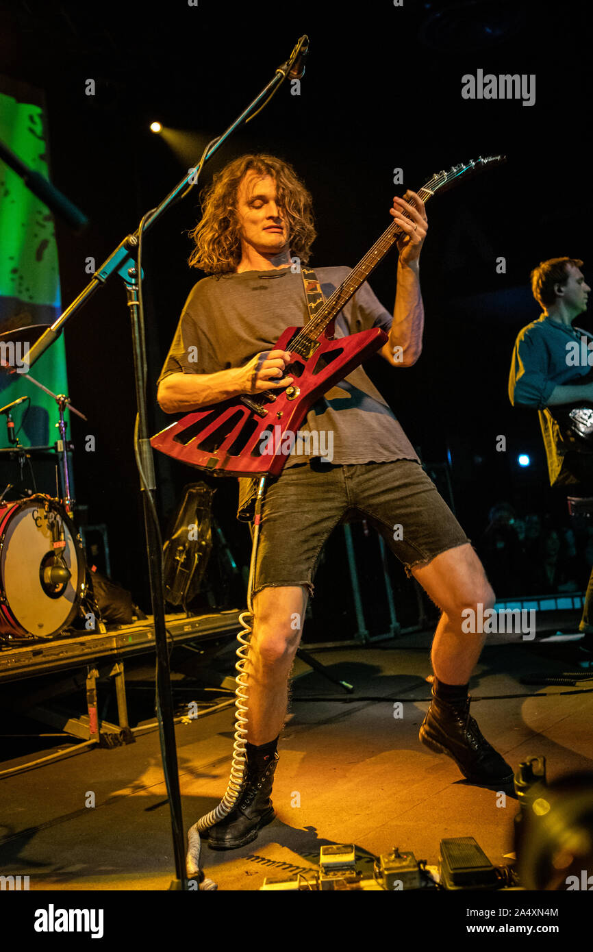 Milan Italy. 15 October 2019. The Australian band KING GIZZARD & THE ...