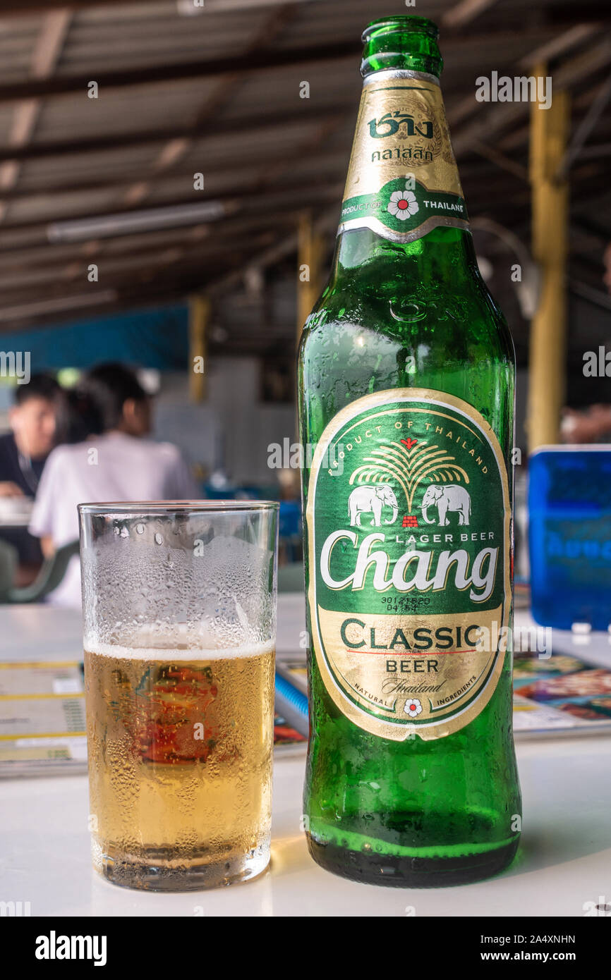 Chang bottle hi-res stock photography and images - Alamy
