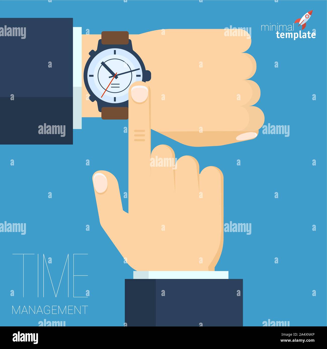 Time management abstract Stock Vector Image & Art - Alamy