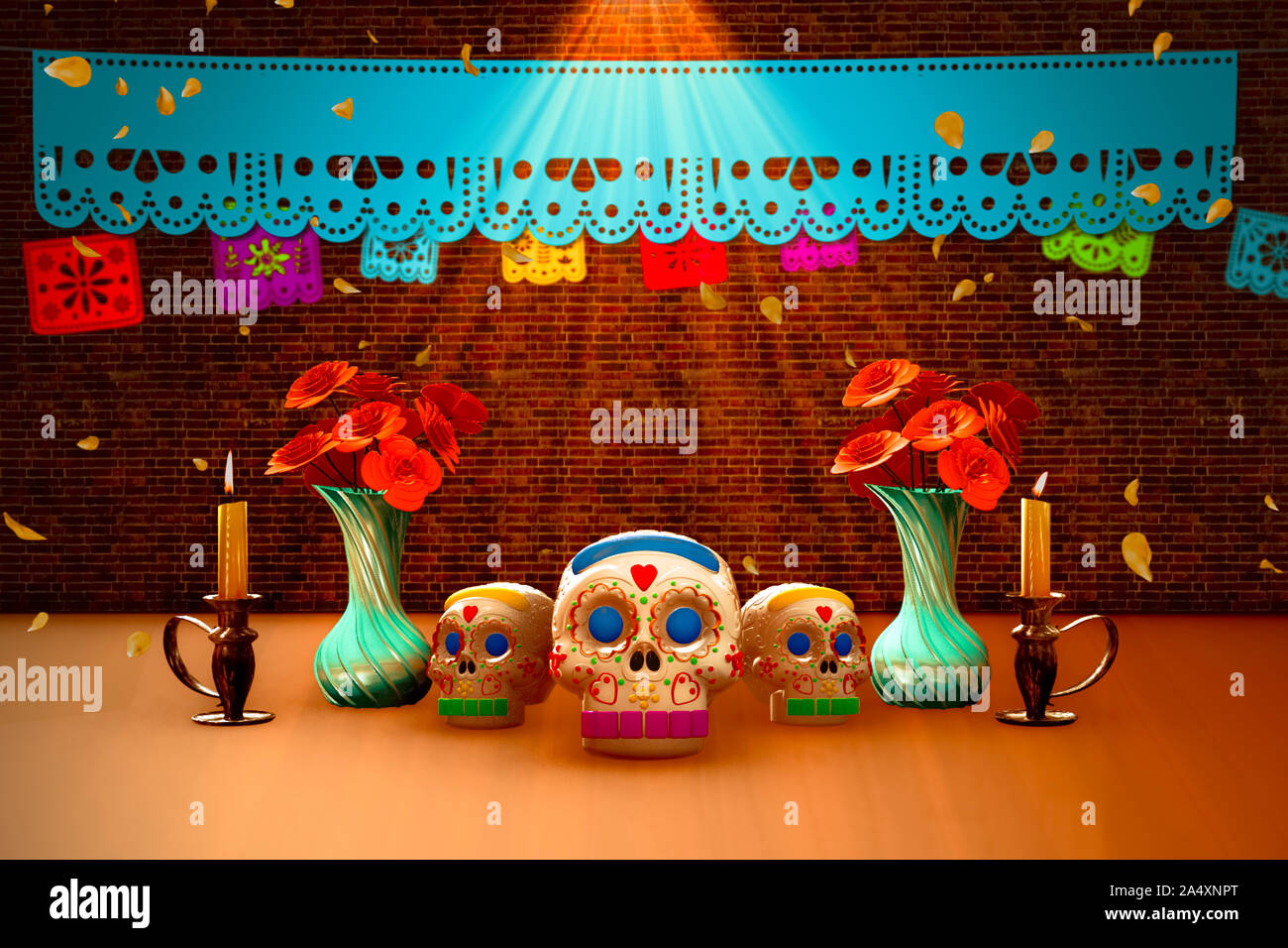 Traditional mexican day dead hi-res stock photography and images - Alamy