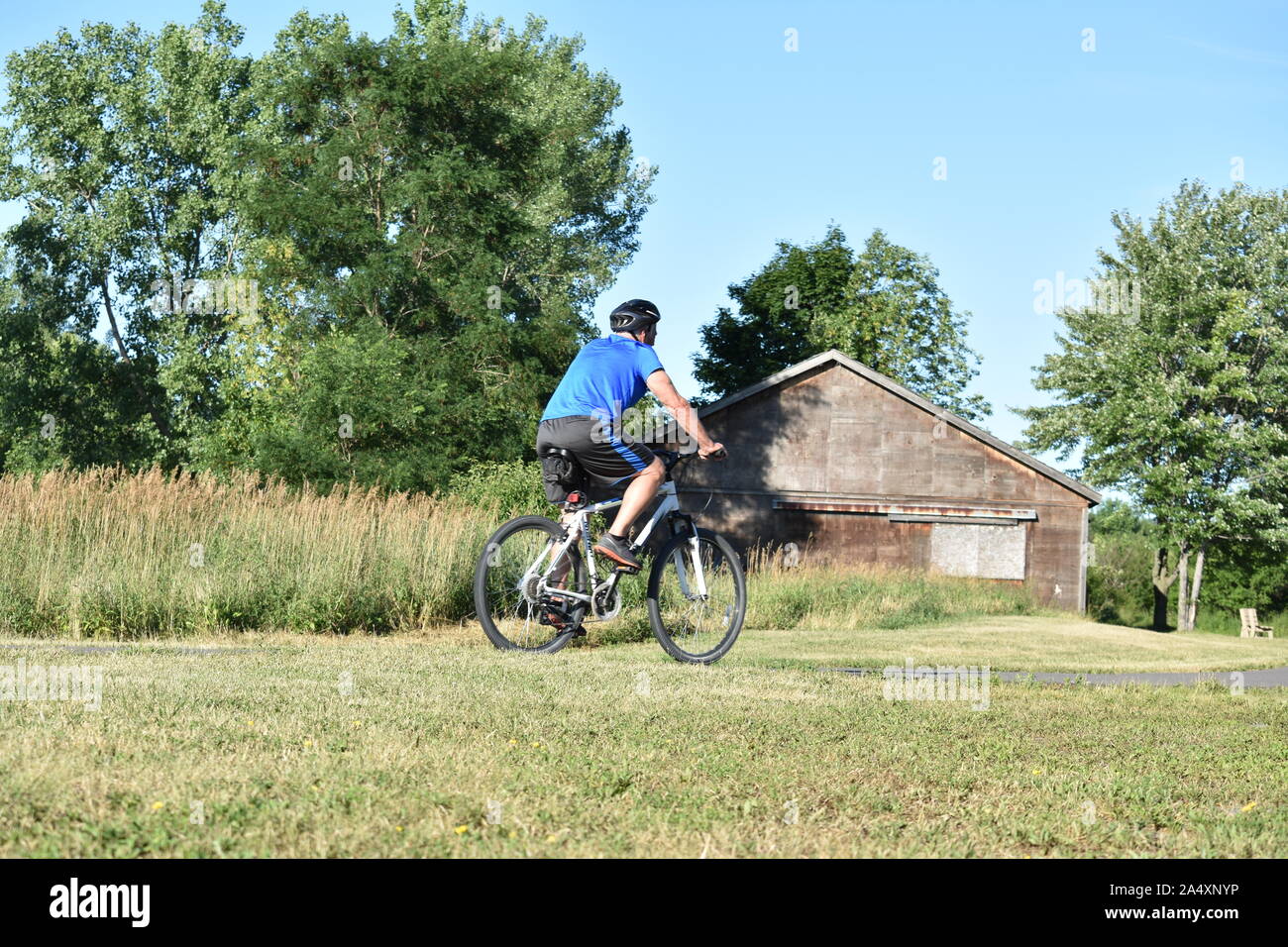 Leaving bike outside hi-res stock photography and images - Alamy