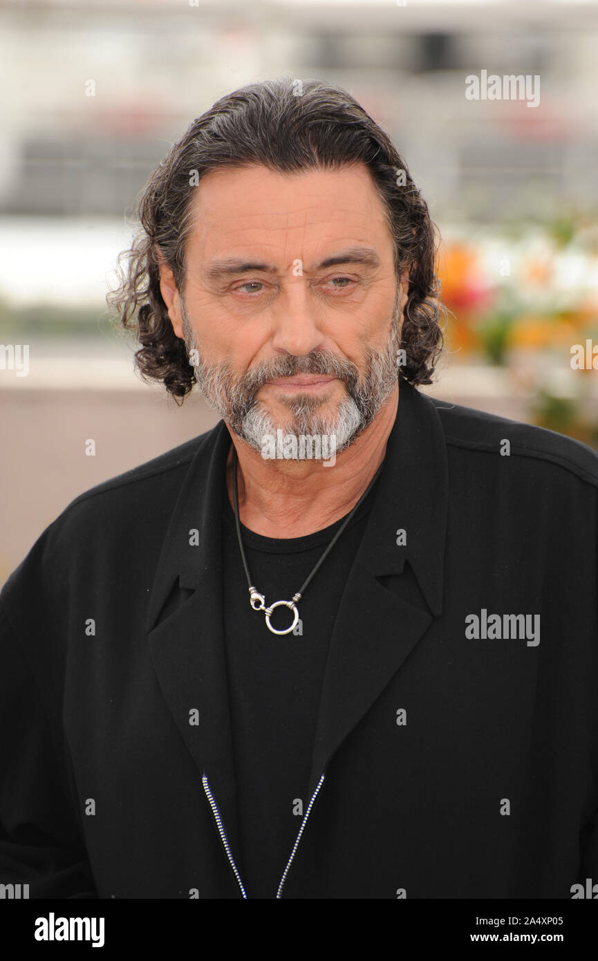 CANNES, FRANCE. May 14, 2011: Ian McShane at the photocall for his ...