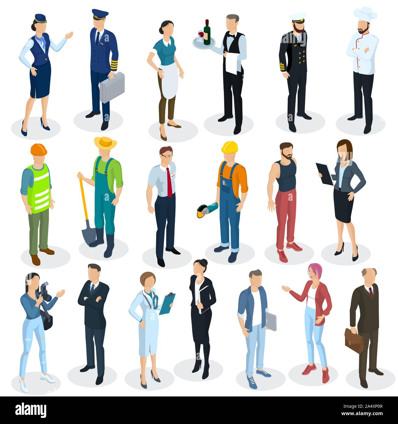 Farmer people character team Stock Vector Images - Alamy