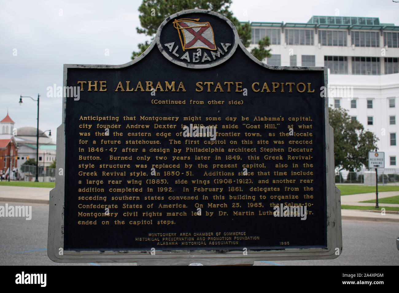 The Alabama Capitol Building in Montgomery is a National Historic ...